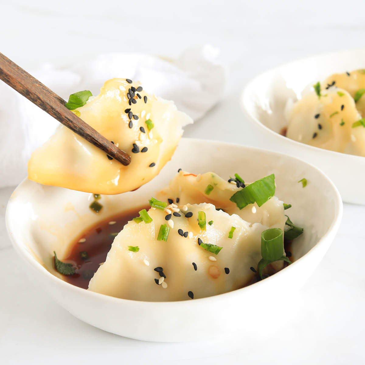 Pork, Chive & Prawn Dumplings - 2 Packets, 30 Pieces Per Packet ...